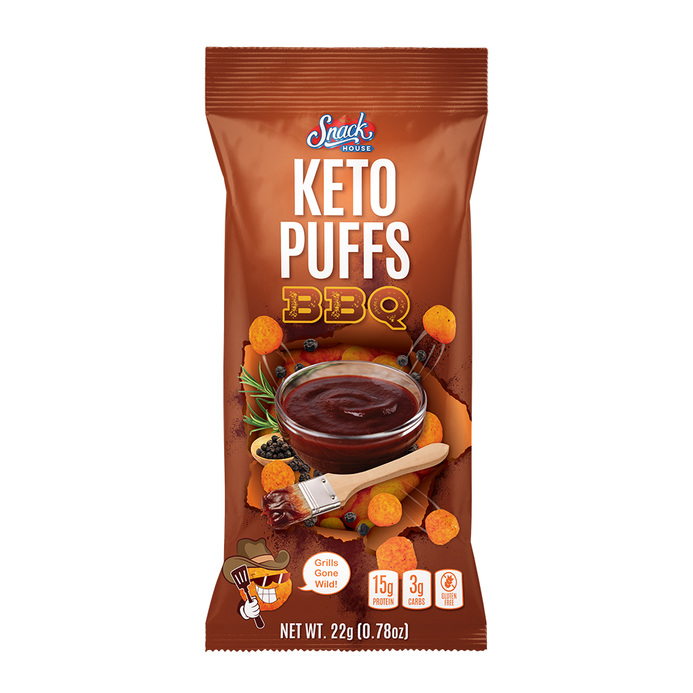 Snack House Puffs - Single Serving - BBQ – High Performance Nutrition