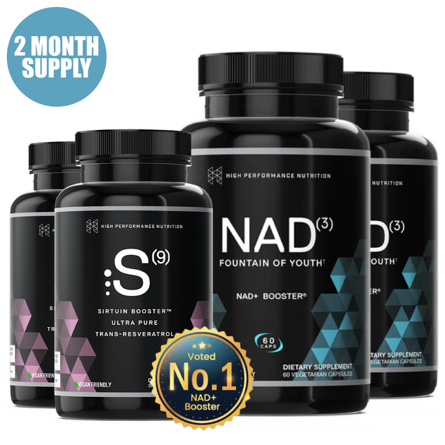 The Natural NAD+ Booster™ • NAD3 - 2 month supply – High Performance ...